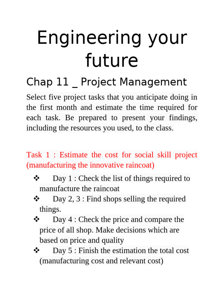 Engineering Your Future | PDF