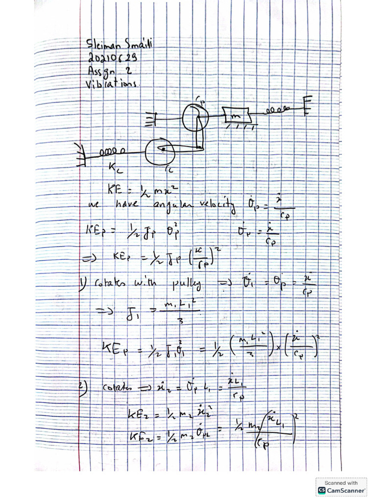 Assgn 2 Vibration | PDF
