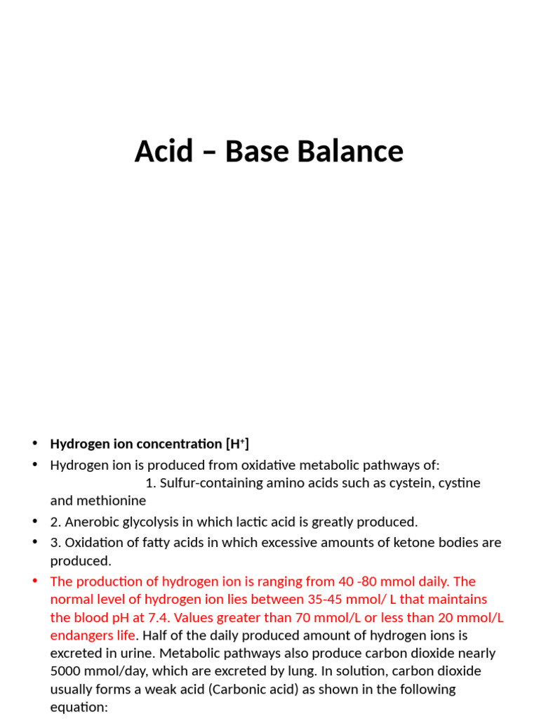 Chapter 2 Clin.bioch | PDF | Bicarbonate | Lactate Dehydrogenase