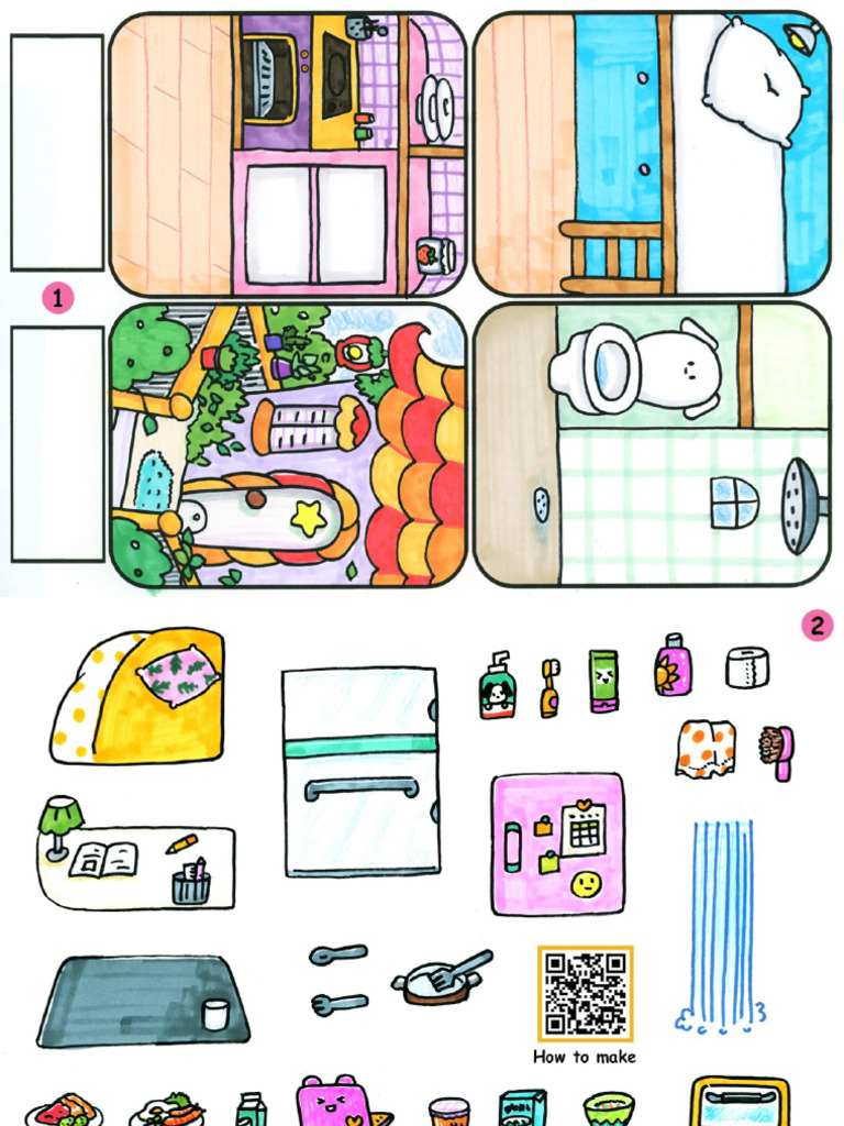 Toca Boca Pochacco Dorm House - PPW | PDF