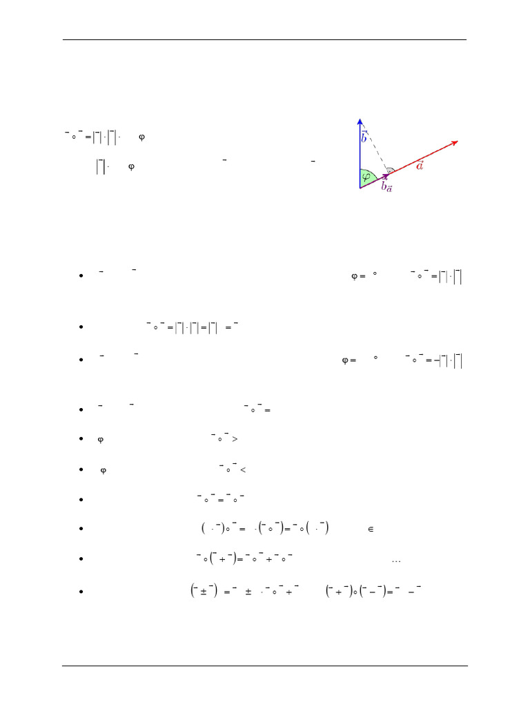 V3 Vector Scalarproduct | PDF | Euclidean Vector | Force