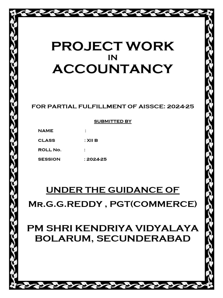 Acc PW Front Page | PDF