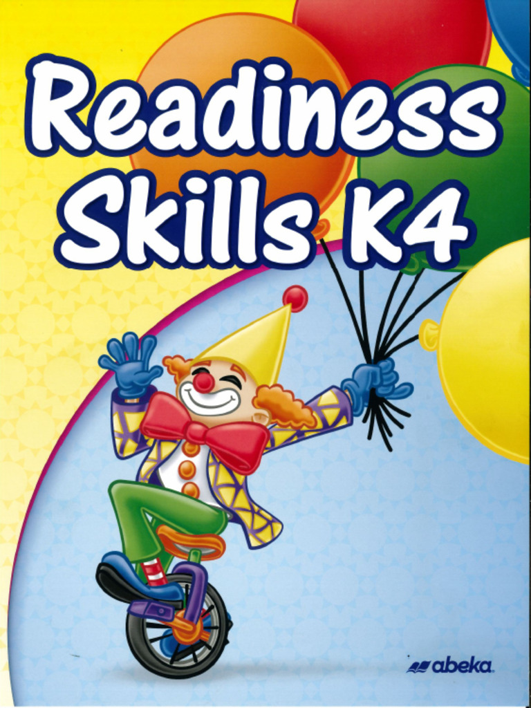 Readiness Skills K4 Crop | PDF