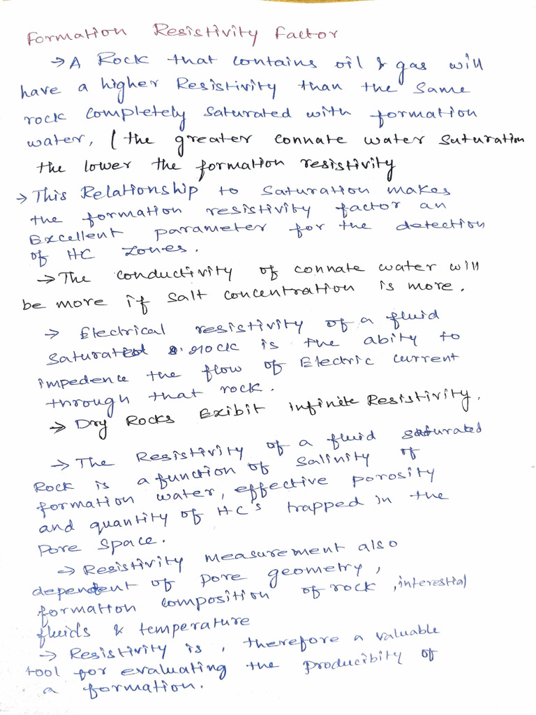 Archie's equation | PDF