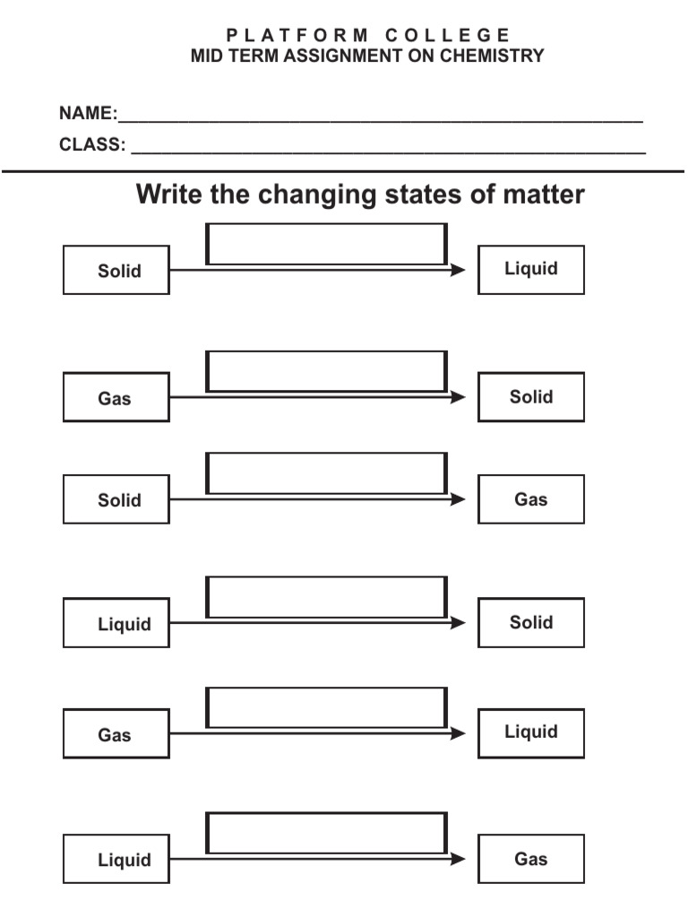 Chemistry Year 7 | PDF