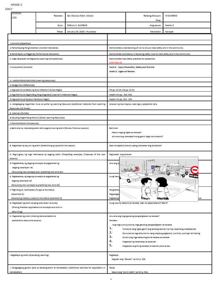 Health3.Q4.wk2 Jan. 20 Ligtas Na Tawiran | PDF
