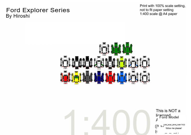 Ford Explorer Livery Series | PDF | Ford Motor Company