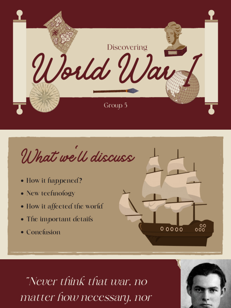 World War 1 | PDF