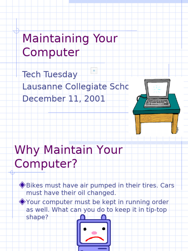 Maintaining Your Computer | PDF | Computer Virus | Antivirus Software