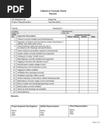 Pre Pour Inspection Checklist | PDF | Concrete | Precast Concrete