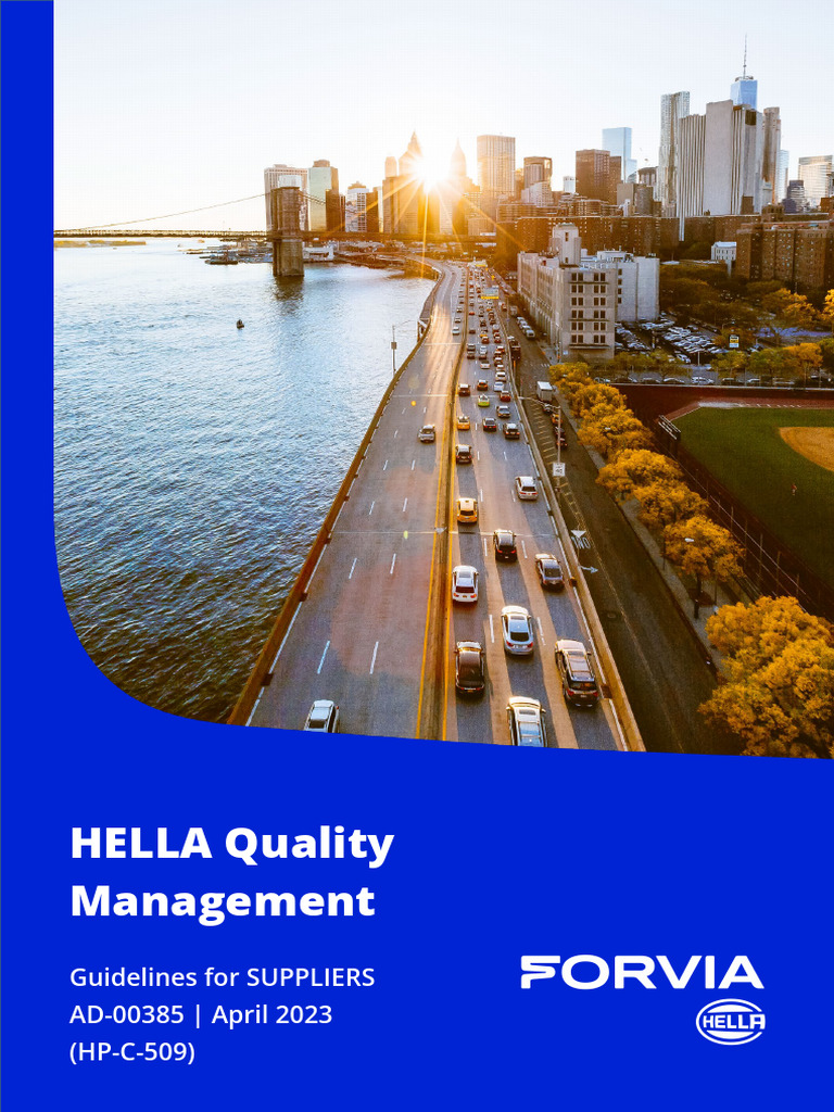 HELLA Quality Guidelines For SUPPLIERS | PDF | Life Cycle Assessment ...
