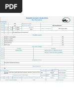 Night Vigilance Report Format | PDF | Secondary Sector Of The Economy