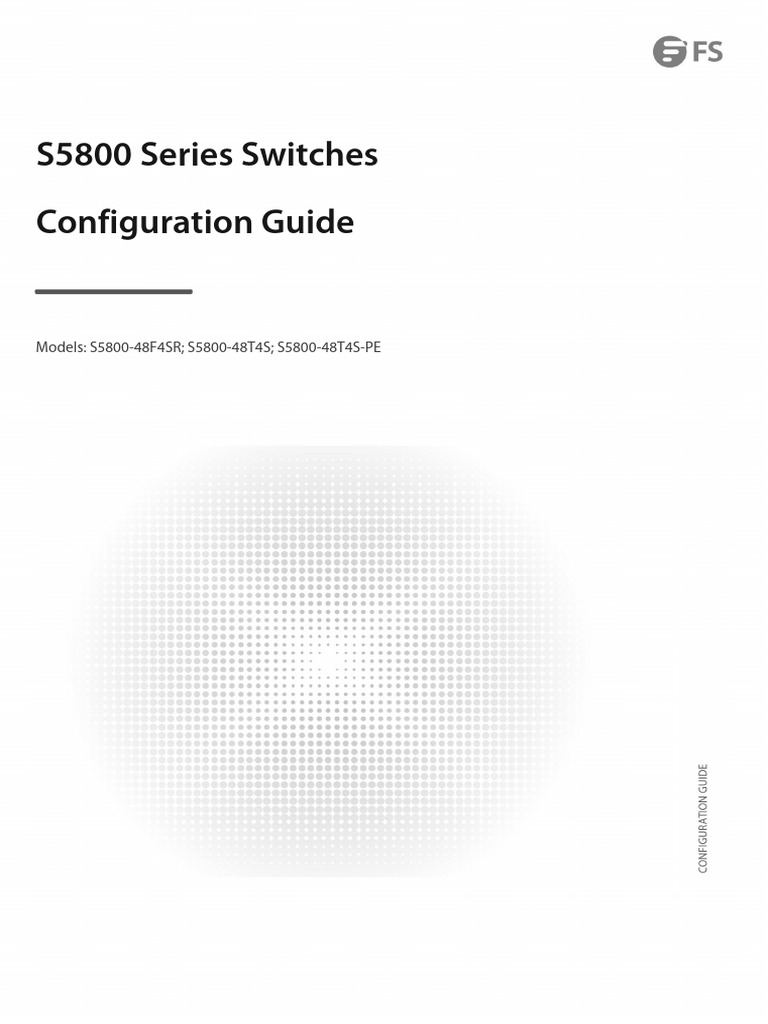 s5800 Series Switches Configuration Guide | PDF | Secure Shell | File Transfer Protocol