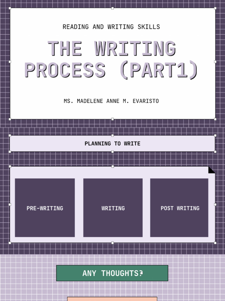 Academic Module 2 The Writing Process Part1 | PDF