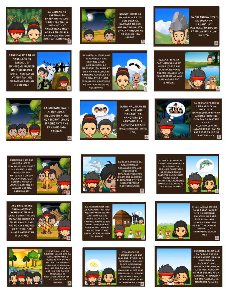 Comics Bi-Ag Ni Lam Ang | PDF