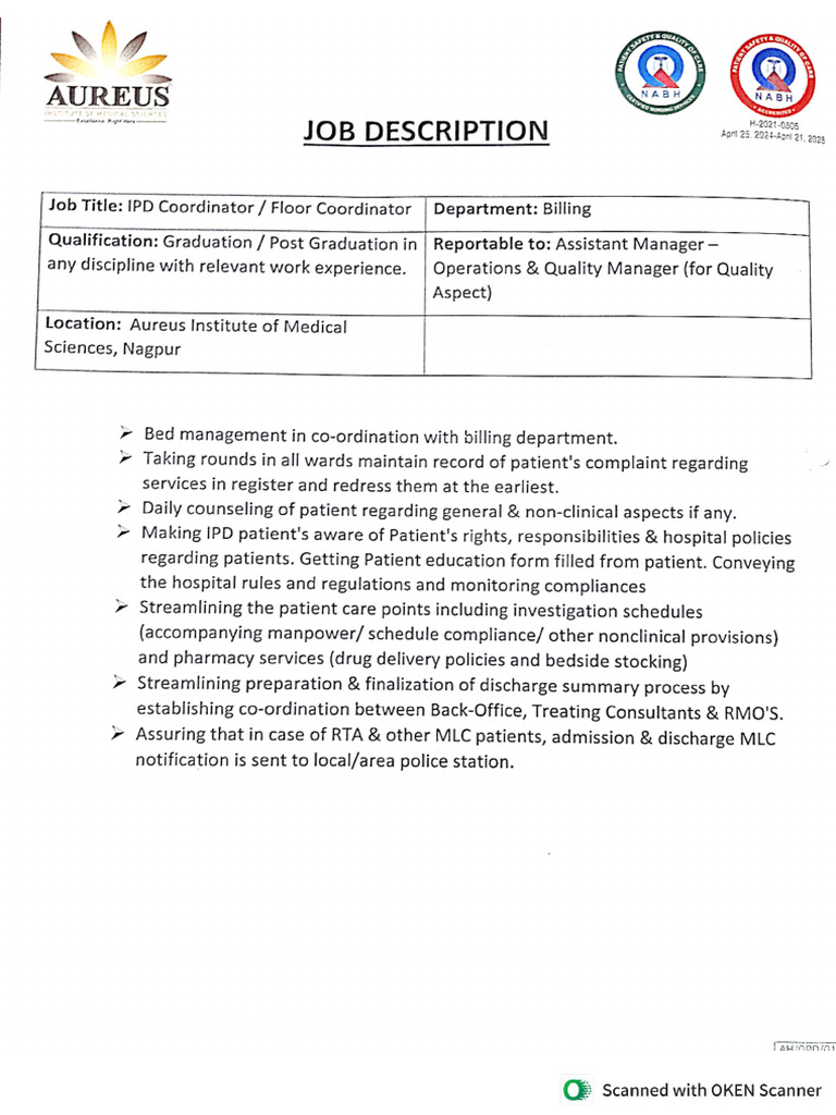 IPD coordinator | PDF