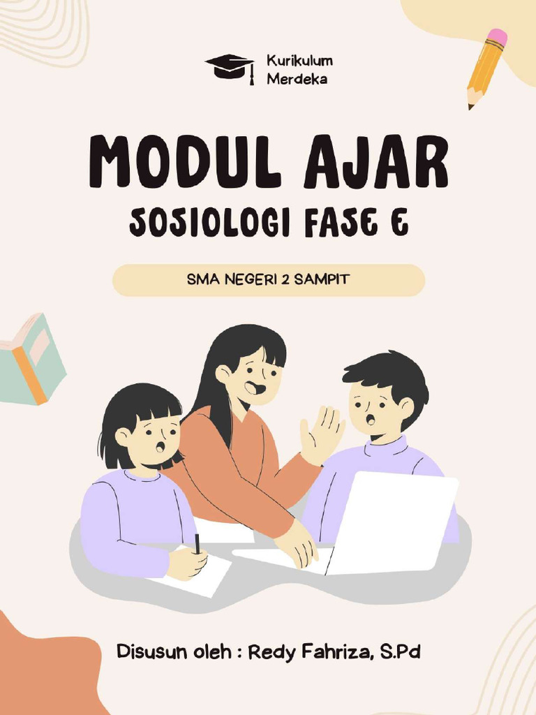Modul Ajar Interaksi Sosial Sosiologi X | PDF