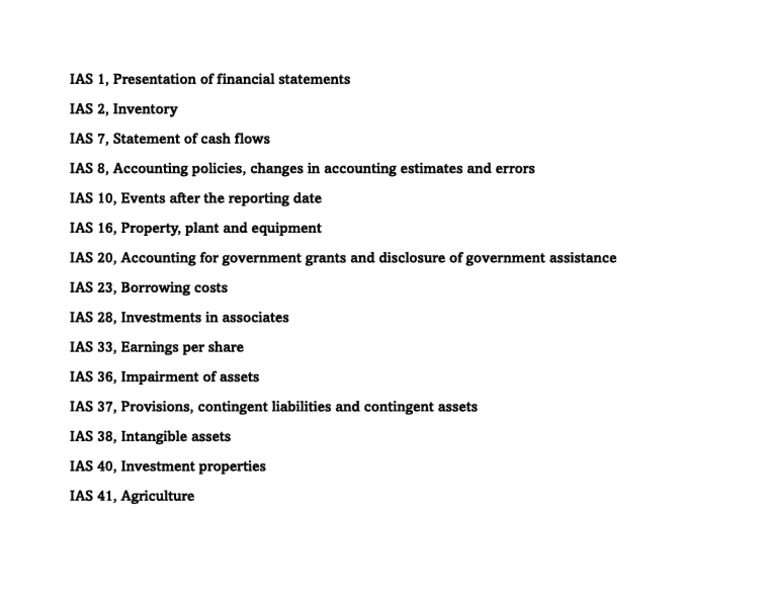 List of IAS | PDF