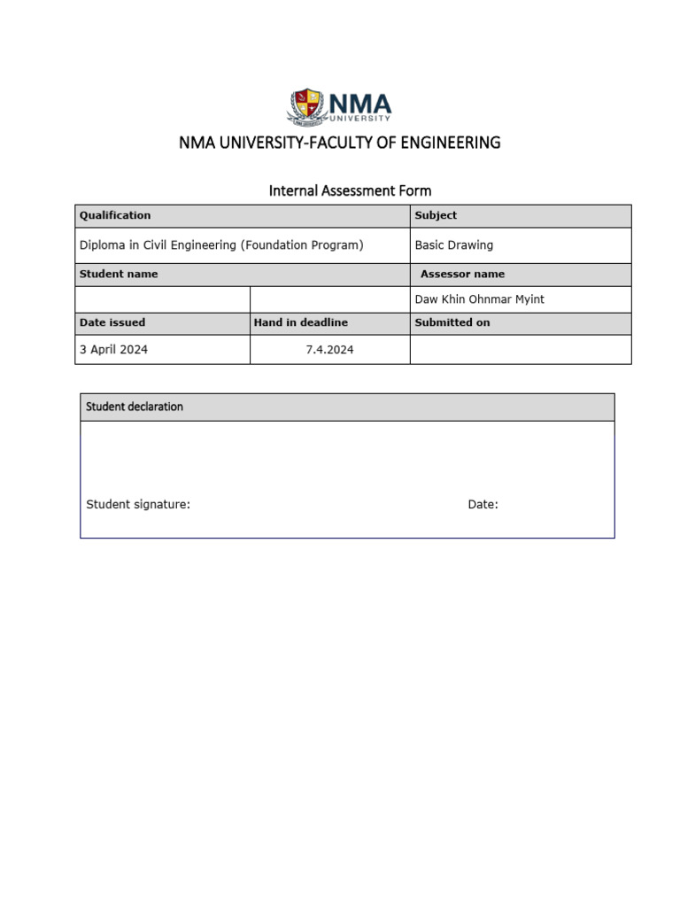 Basic Drawing Exercise | PDF