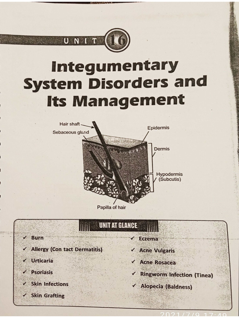 Skin Disorders and It's Management | PDF