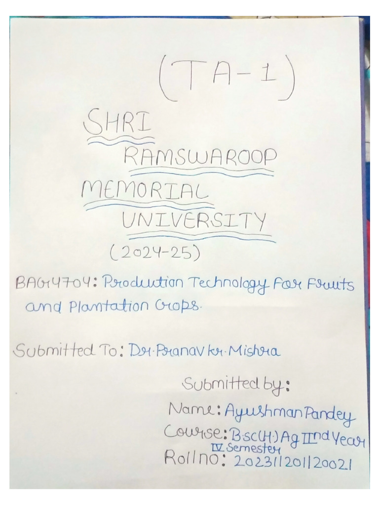 21.ayushman Pandey (TA-1) | PDF