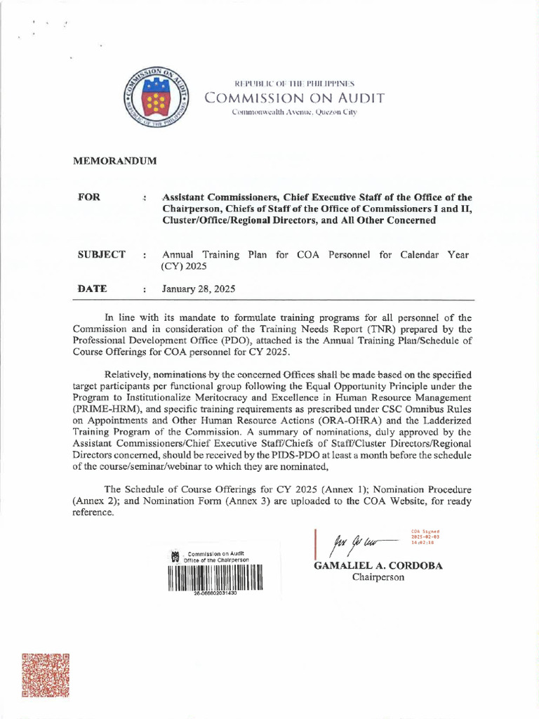 Online Nomination Procedures CY 2025 | PDF