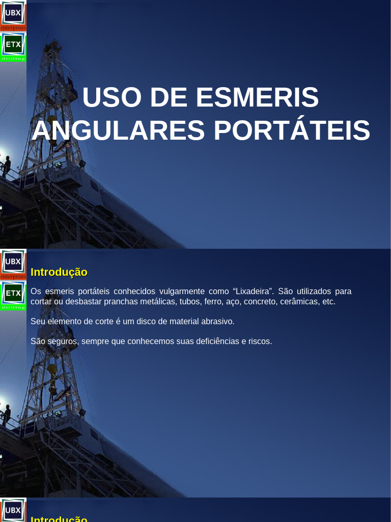 Guia de Uso Seguro de Esmeris Portáteis | PDF | Velocidade