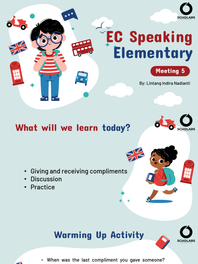 Meeting 5 - Giving and Receiving Compliments | PDF