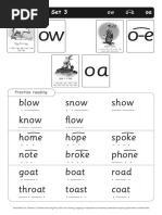 RWI Set 2 and 3 Sounds Overview | PDF | Phonics | Orthography