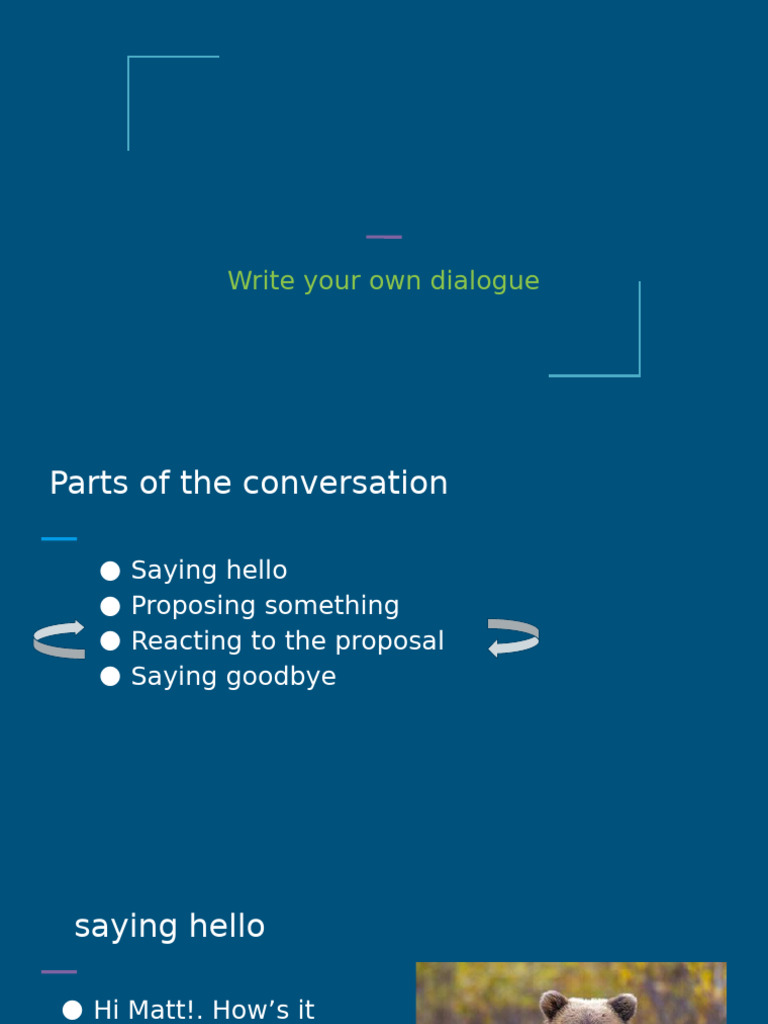 Deciding A Plan Conversation Guide Conversation Topics Dialogs - 136334 ...