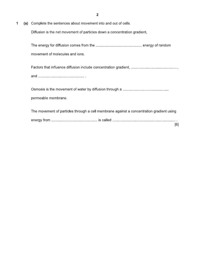 Bio Test Cell Structure Movement in and Out | PDF