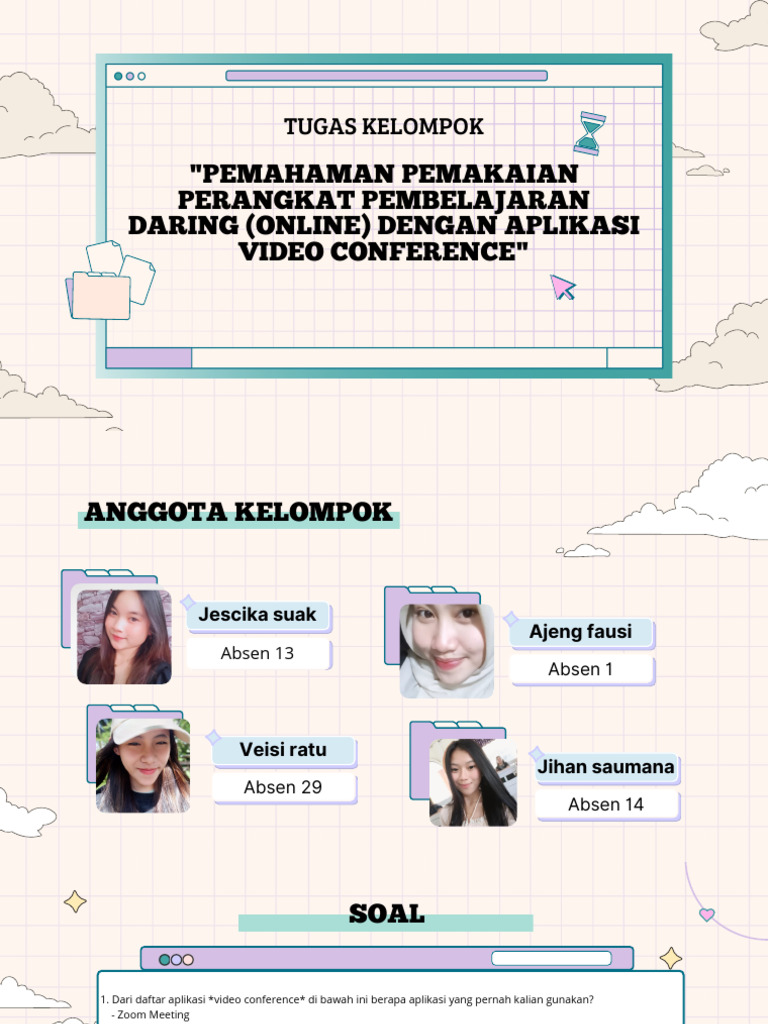 Krem Dan Hijau Retro Tugas Kelompok Presentasi - 20240821 - 094003 - 0000 | PDF