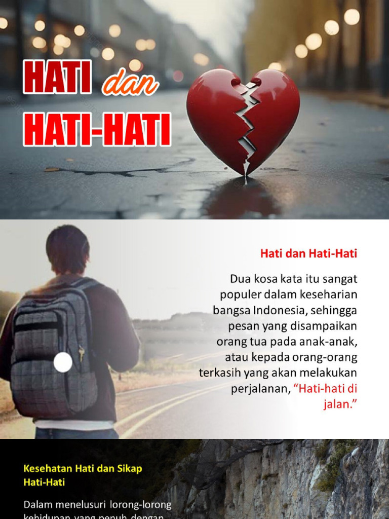 Hati-Hati Dengan Hati | PDF