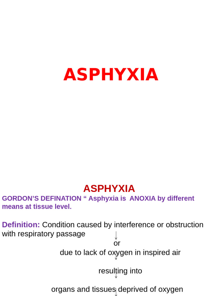 Asphyxia Mechanical | PDF | Lung | Respiratory System
