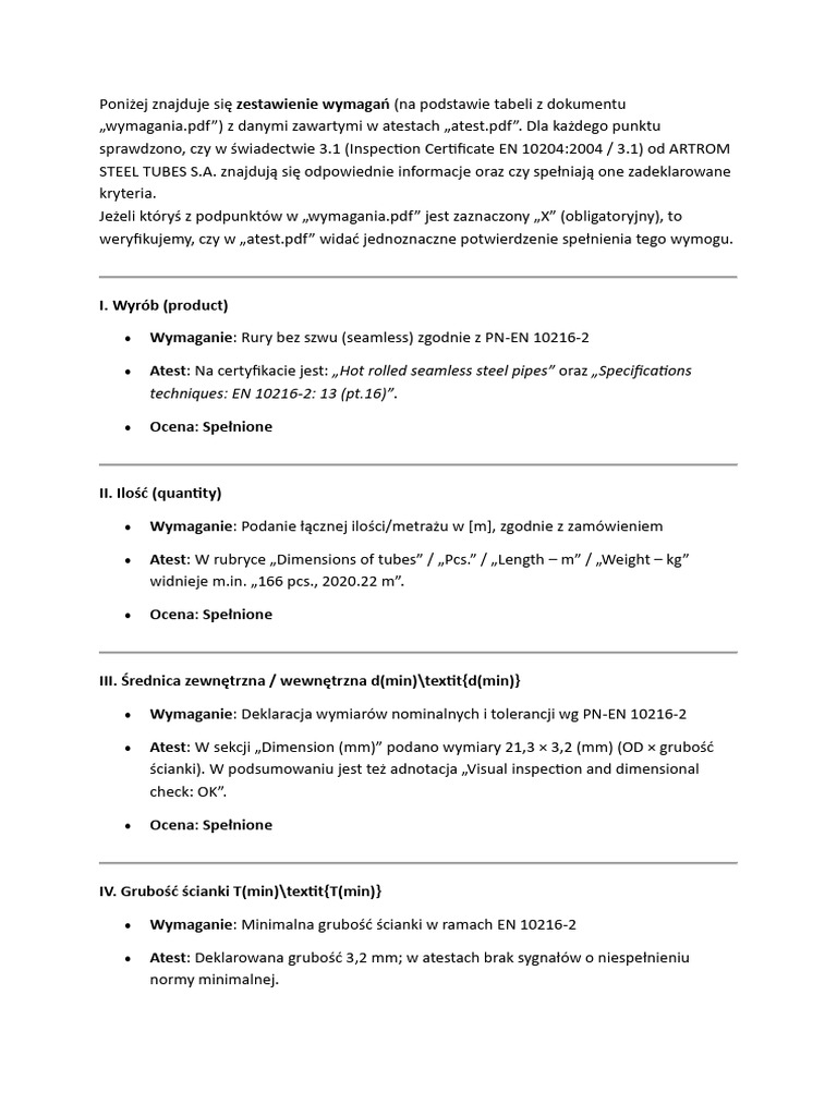 Porównanie Norm - Kopia | PDF