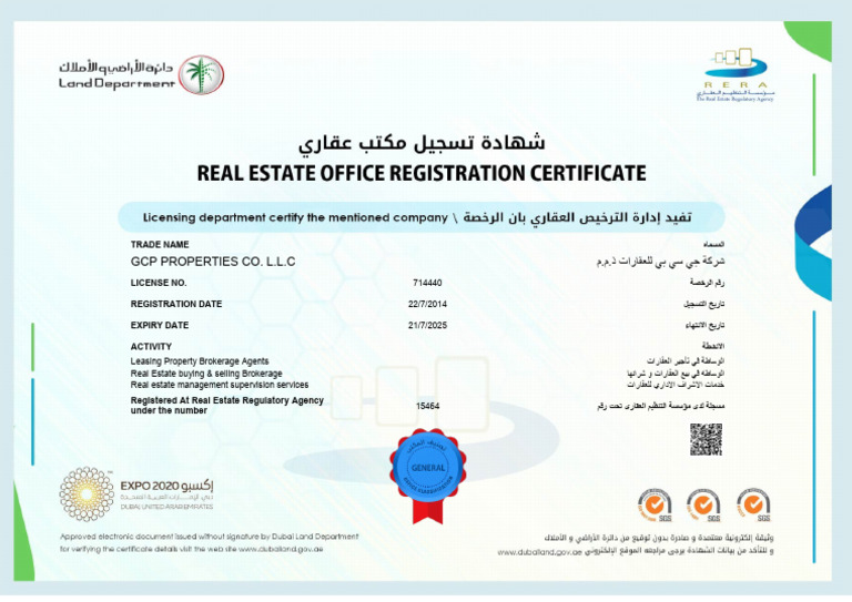 Rera Certificate | PDF