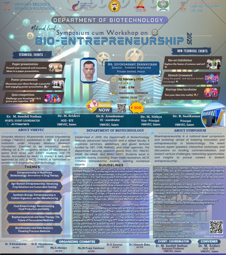 Biotechnology Poster Presentation Event | PDF