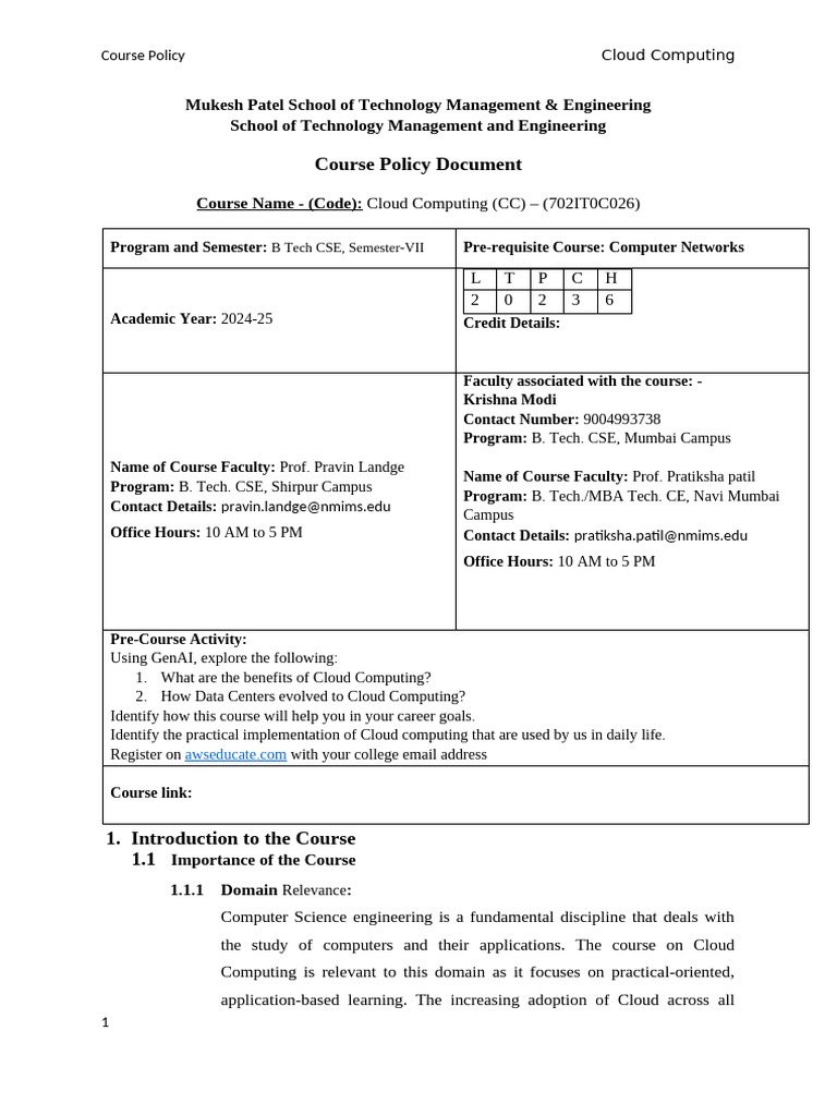 CP | PDF | Cloud Computing | Computing