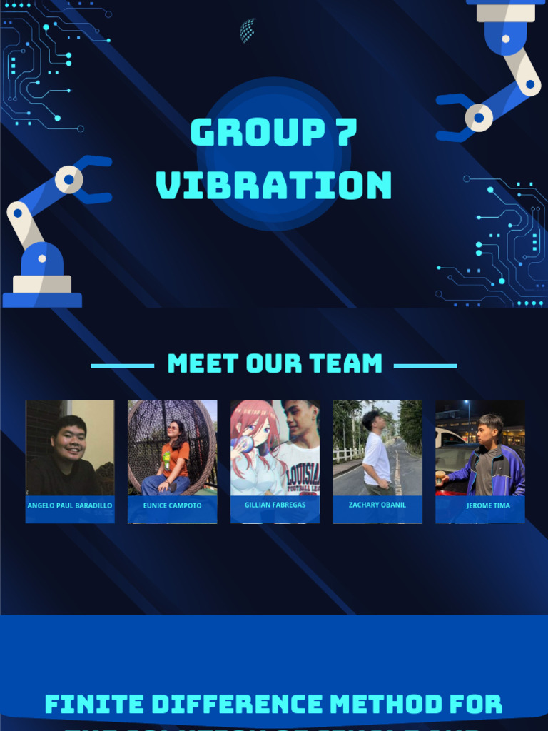 Vibration Engineering (Group 7) - Presentation | PDF