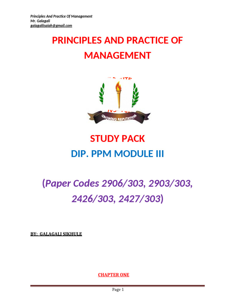 PPM mod 3 notes | PDF | Bureaucracy | Employment