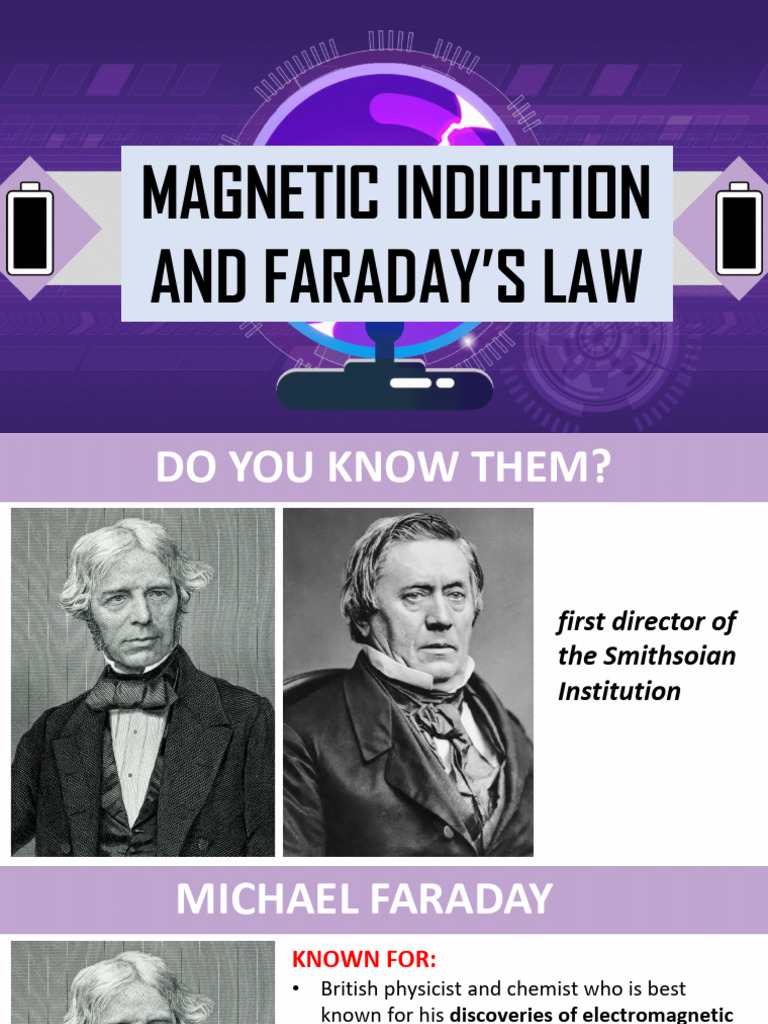 Magnetic Induction & Faradays Law | PDF | Electromagnetic Induction ...