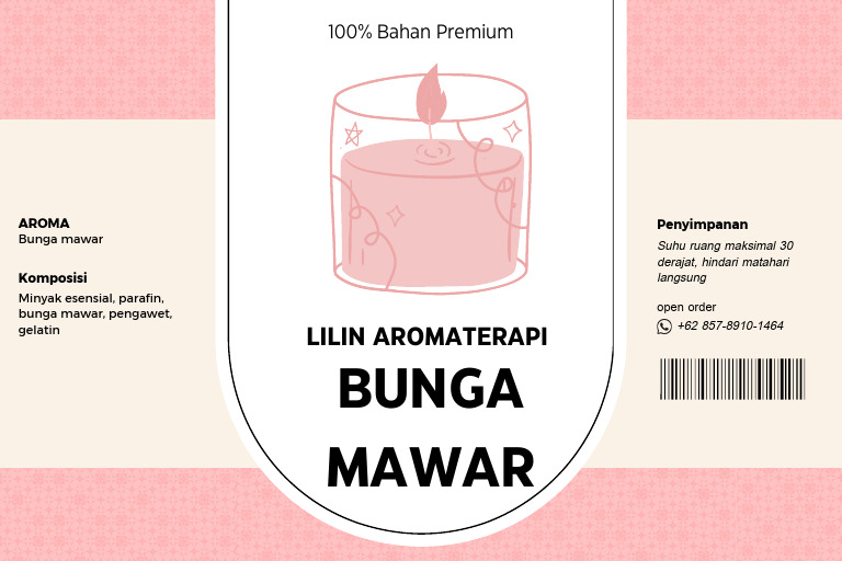 Cokelat Ilustrasi Lilin Aroma Terapi Label_20250215_101627_0000 | PDF