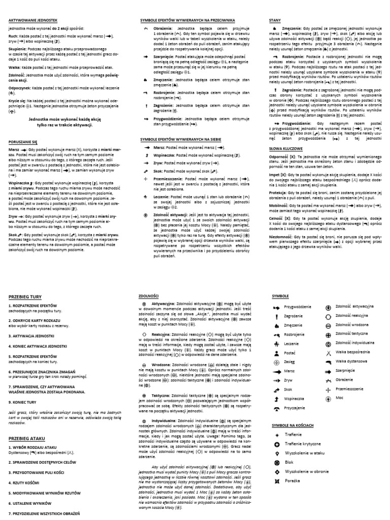 Shatterpoint Karta Pomocy | PDF