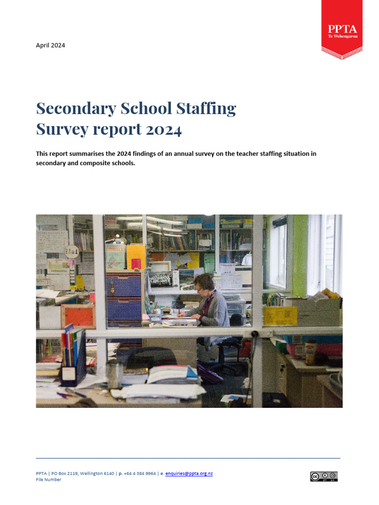 PPTA-Te-Wehengarua-staffing-report-2024 | PDF | Teachers | Recruitment