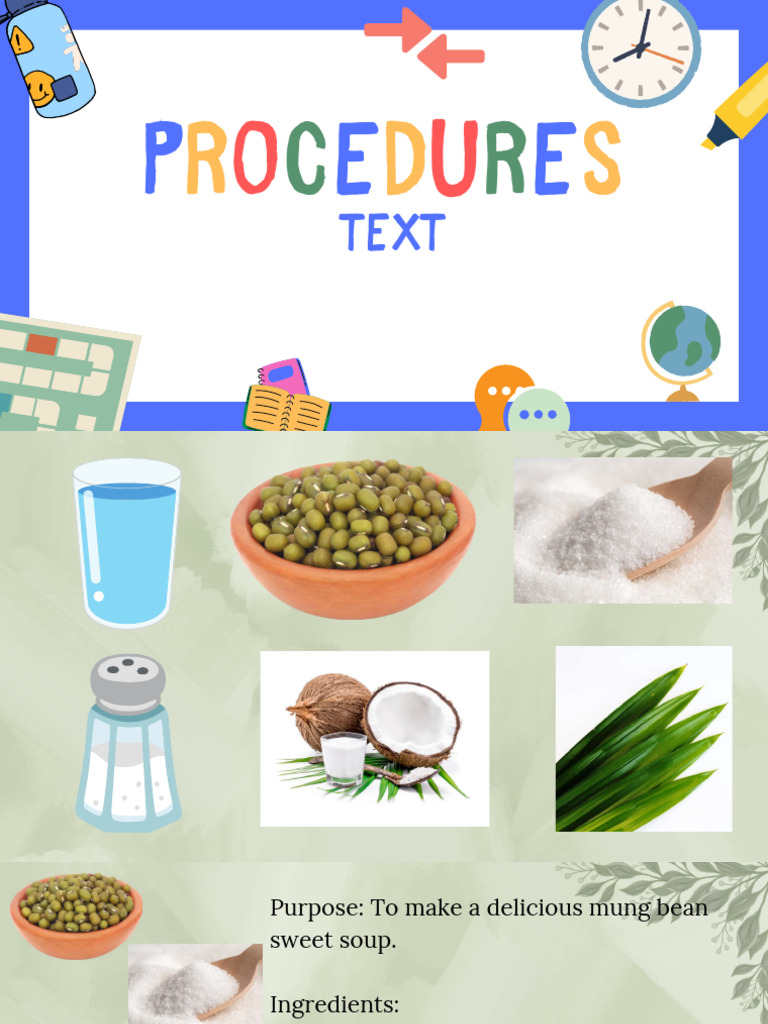 Mung Bean Sweet Soup Recipe Guide | PDF | Rice