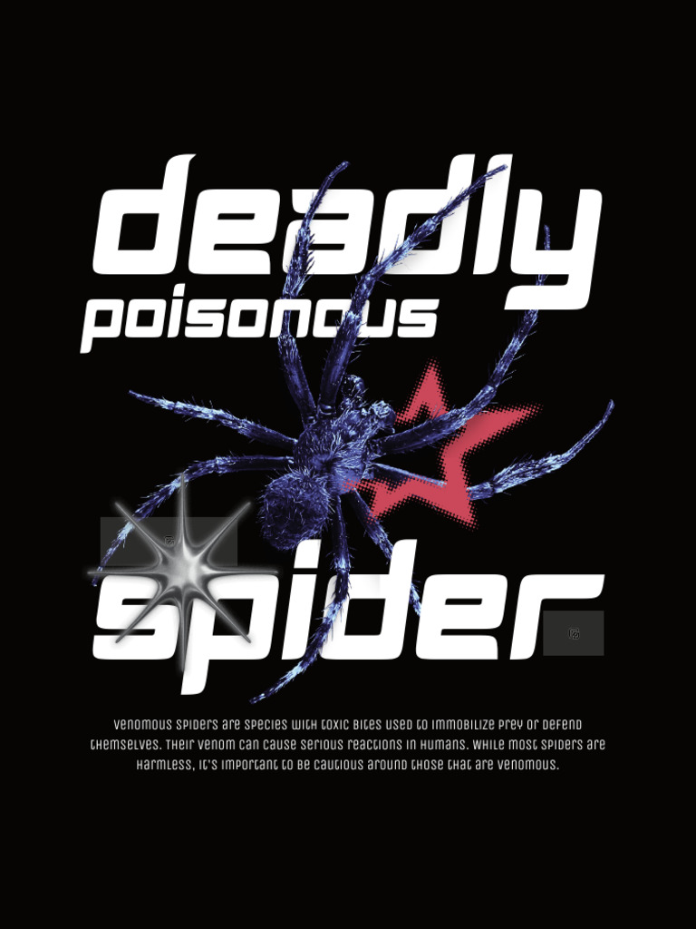 Black and Blue Y2K Spider T-Shirt Design.pdf | PDF