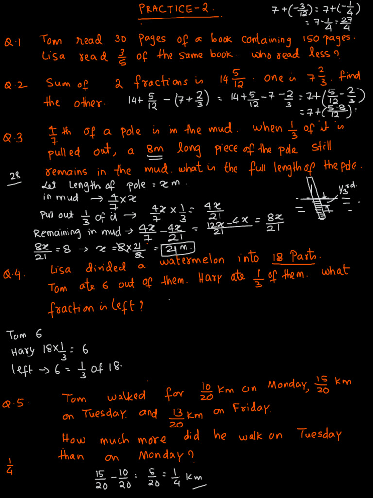 2 Aug - Math - Practice 2 | PDF