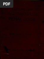 Penal Code Pakistan | PDF
