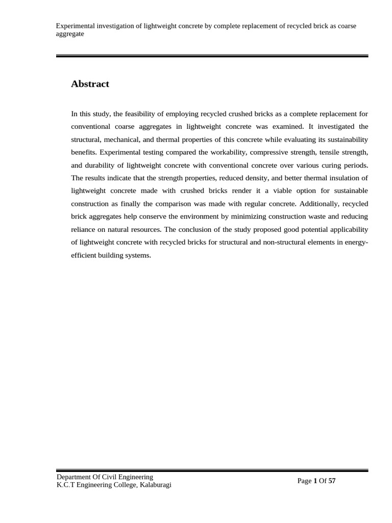 project final copy | PDF | Concrete | Construction Aggregate