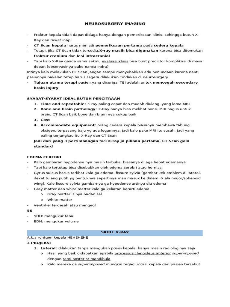 Biko 18 Imaging Trauma Kepala | PDF